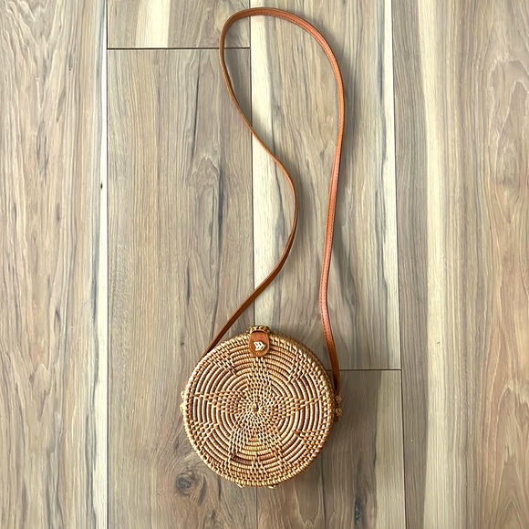 Bags | Wicker Crossbody Bag | Poshmark